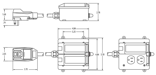 Anderson-Bolds: TRC 14880-121 GFCI 120V, 15 AMPS, Manual reset, Rt ...